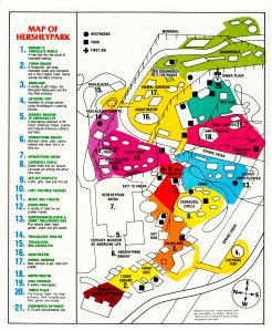 History of Hersheypark Maps – The Amusement Parkives
