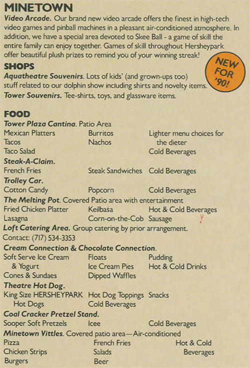 Minetown | Theme region in Hersheypark – The Amusement Parkives