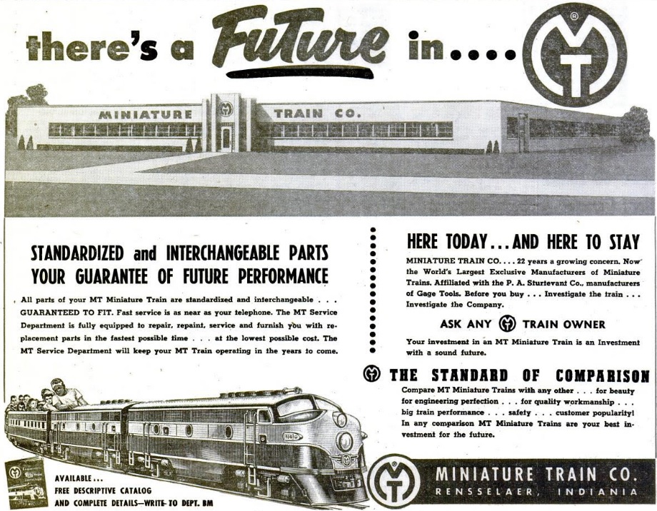 Miniature Train Company: P.A. Sturtevant's Legacy | The Amusement Parkives